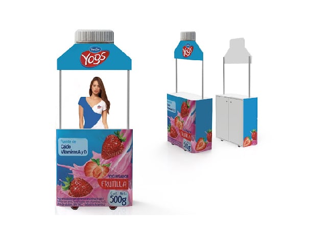 Material pop en supermercados: potencia tu marca en el punto de venta